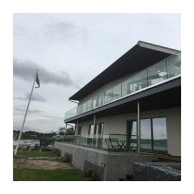 中国 Stainless steel u channel for glass staircase panels porch steps railing 販売のため
