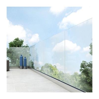中国 WilliamArchi frameless balustrade aluminium U channel tempered glass fence panels 販売のため