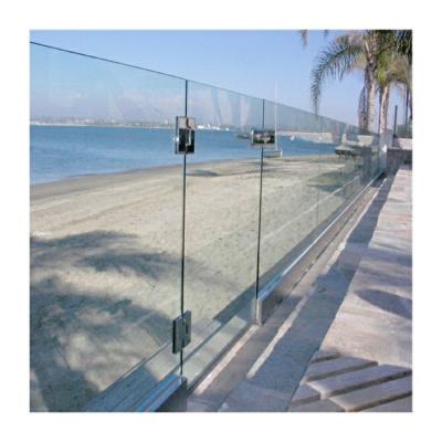 China Aluminum Profile U Channel Glass Balustrade Te koop