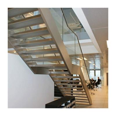 China Aluminum frameless U base channel glass balustrade channel Te koop