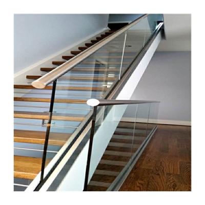 中国 Frameless U Channel Glass Railing for Staircase and Balcony 販売のため