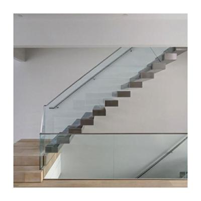 Cina Modern high quality customized aluminium railing system U channel glass railing in vendita
