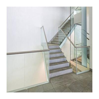 Cina Aluminium u profile channel frameless glass deck railing systems exterior railings for stairs in vendita