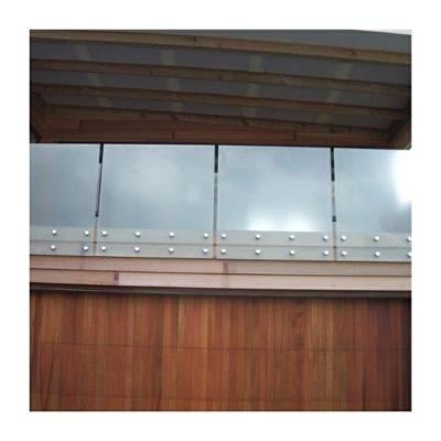 中国 Chad sign standoffs tinted glass balcony standoff railings 販売のため