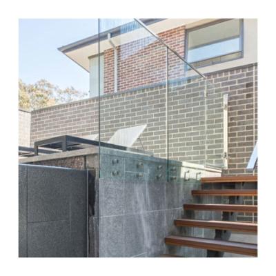 China Ghana glass standoffs uk residential porch standoff balustrade Te koop