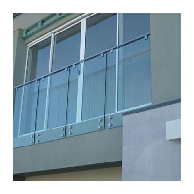 China Angola chrome sign standoffs steel railing balcony standoff with glass Te koop