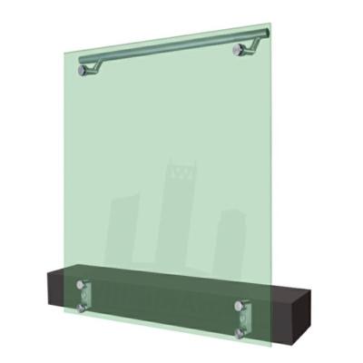 China Factory Direct Supplier Customized Decoration Building Standoff Glass Railing for Deck/Balcony Te koop