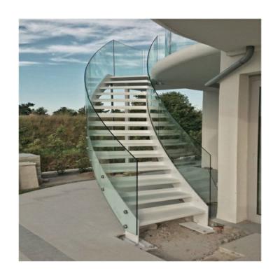 Cina Hot Selling Patch Fitting Balcony Balustrade Outdoor Stainless Steel Standoff Glass Railing in vendita