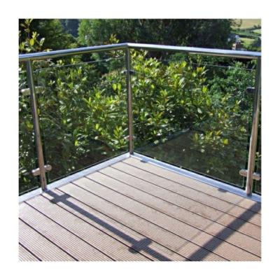 Cina Low iron glass fence beautiful balcony railings stair balustrade systems in vendita
