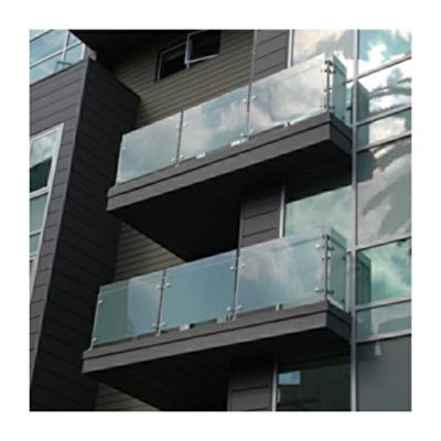 Cina Ultra clear glass fencing new balcony railings oak staircases with glass balustrade in vendita