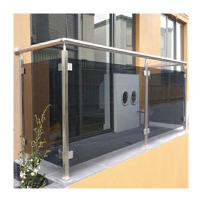 China Anti slip glass balusters balcony rope railing fence for garden à venda