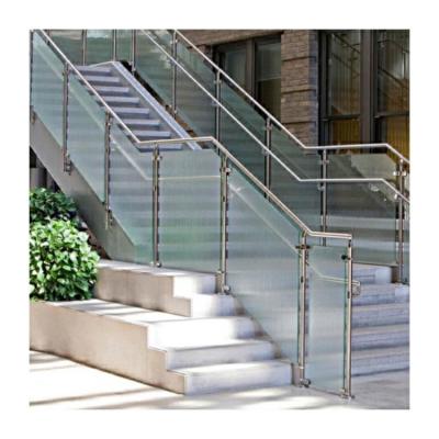 China SGCC glass balusters outdoor railing for stairs internal glass balustrade systems à venda