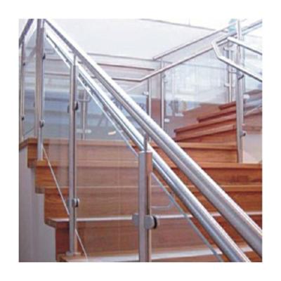 中国 Pvb laminated glass railing white stair railing outdoor balustrade auckland 販売のため