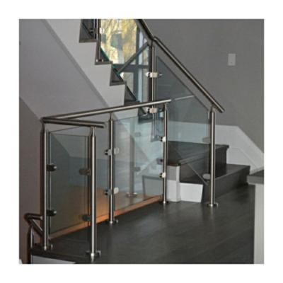 China EN12543 glass fencing patio stair railing fence gate Te koop