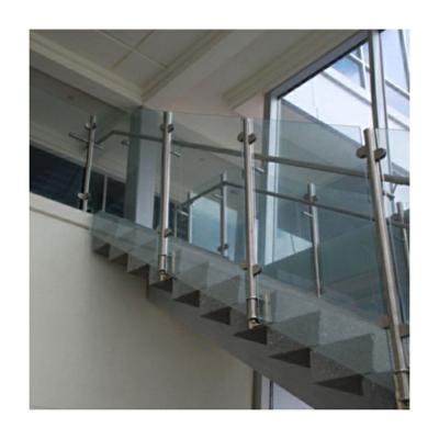 China Laminated glass balusters composite stairs and railings balustrade sydney Te koop