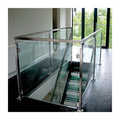 Китай AS NZS2208 glass guardrail patio with fence tempered safty glass modern railing продается