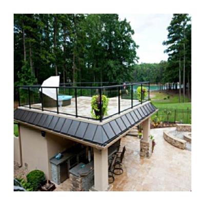 Китай Multilayer glass railings roof safety rail for sale terrace glass railing продается