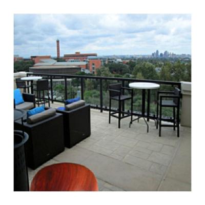 Китай Double laye glass guardrail roof safety rail systems railing accessories продается