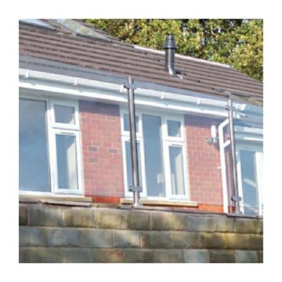 Китай Safety glass handrail grey decking with brown fence terrace railing продается