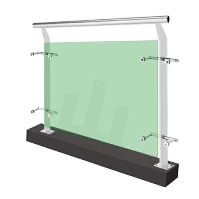 Cina Glass balustrade fixings railing system fencing in vendita
