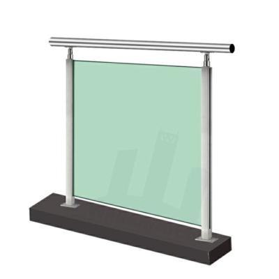 Cina Glass balustrade systems for decking railing in house aluminum fence in vendita