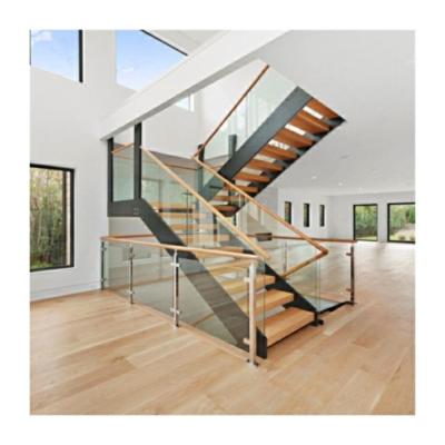 China Double laye glass fence pvc handrails for stairs balustrade fixing systems Te koop