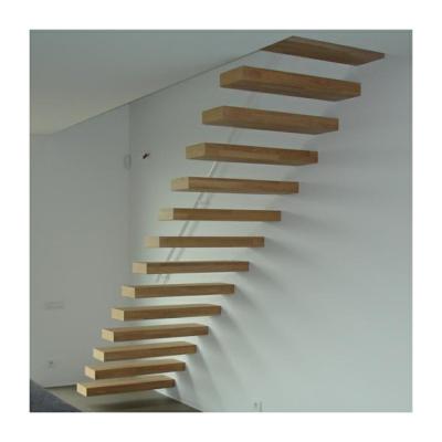 Cina Stairs oak steps floating stairs wooden classic marble floating staircase cost in vendita