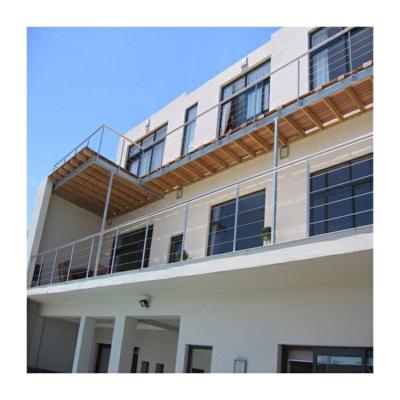 中国 Glass handrails for balcony wire porch railing 4 ft green wire fencing 販売のため