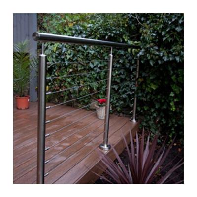 中国 Wire balcony railing barrier cable systems 4 strand barbed wire fence 販売のため