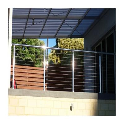 中国 Glass balcony fence feeney cable deck railing coated electric fence wire 販売のため