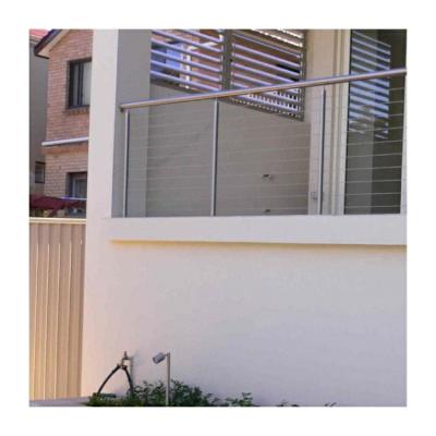 中国 Aluminum balcony railings stainlesscablerailing 17 gauge electric fence wire 販売のため