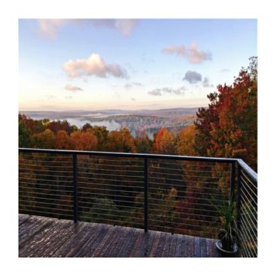 中国 Modern balcony railing feeney cable rail parts 16 gauge fence wire 販売のため