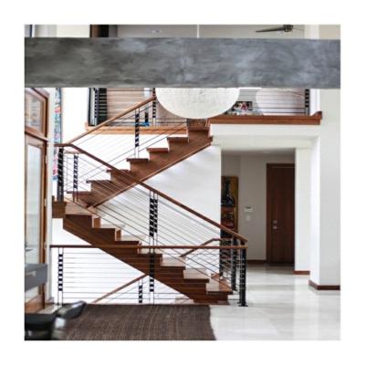 中国 Staircase cable railing price green coated wire fencing 販売のため