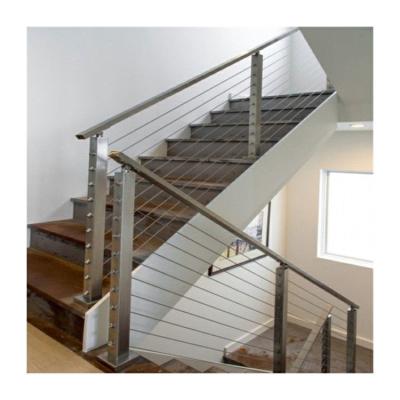 Cina Tension wire stair railing aircraft cable railing 6 foot wire fencing in vendita
