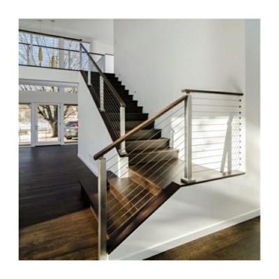 Cina Composite stair railing deck post for cables 8 ft wire fence in vendita
