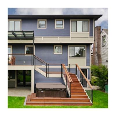 中国 Aluminum front porch railing exterior cable railing systems small wire fence 販売のため