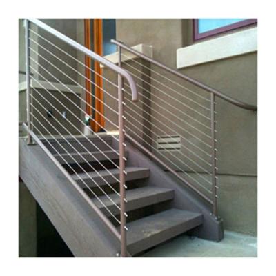 China Front porch spindles cable banister kit green wire fence en venta