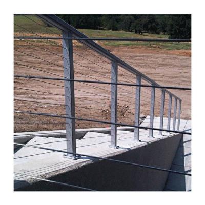 China Wrought iron front porch railing cable banister systems tractor supply fence wire en venta