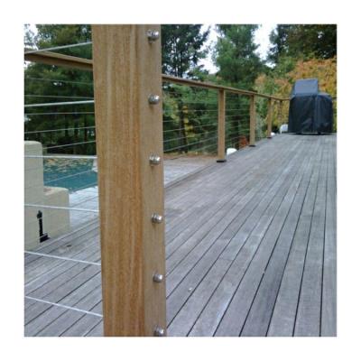 Cina Craftsman porch railing interior cable stair railing systems galvanized wire fence in vendita