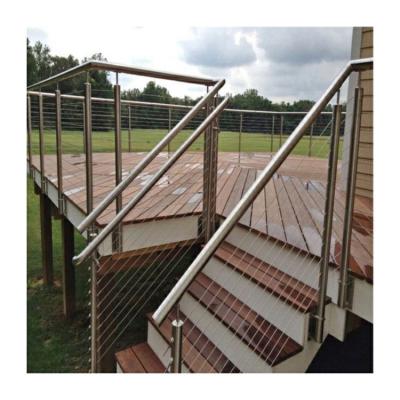 Cina Front porch fence stainless cable stair railing system welded wire fence in vendita