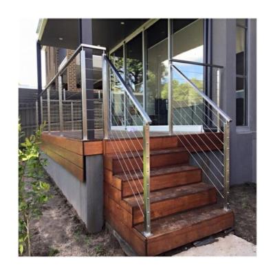 China Cost to install porch railing cable stair railing indoor installing hog wire fence en venta