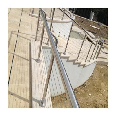 China Metal railings for porch deck cable system barbed wire fence construction en venta