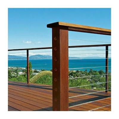 Cina Wall for deck diy cable railing hog wire fence design in vendita