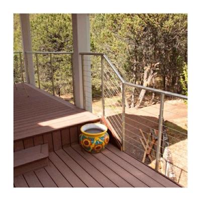 Cina Deck balustrade stainless steel deck cable wire rope fencing supplies in vendita