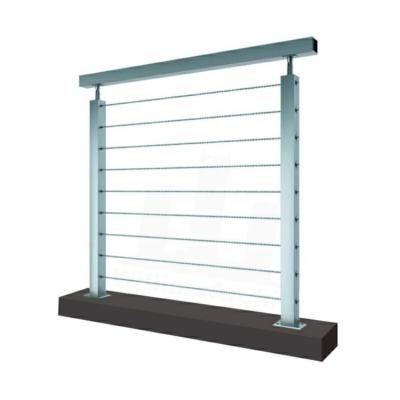Cina Stainless steel balustrade kits tension cable balustrade wire handrail systems in vendita