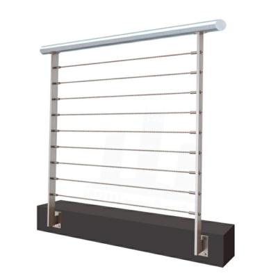Cina Balustrade kit handrail wire cable handrail railing in vendita
