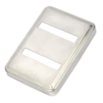 Cina Stainless Steel Lightsaber Parts Column Glass Clip Square Base Cover Plate 3D Printing Service in vendita