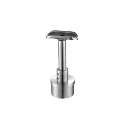 Cina Stainless Steel Stair Saddle Railing Bracket Balustrade 50Mm Tube Post Mounting Handrail Bracket in vendita
