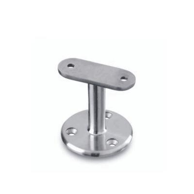 Cina Factory direct sale stainless steel 304 316 railing one part wall mounted handrail bracket for tubing in vendita