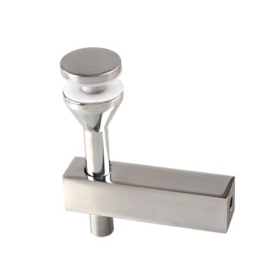 Cina Glass Railing Balustrade Handrail Holder Stainless Steel Glass Mounted Handrail Brackets in vendita